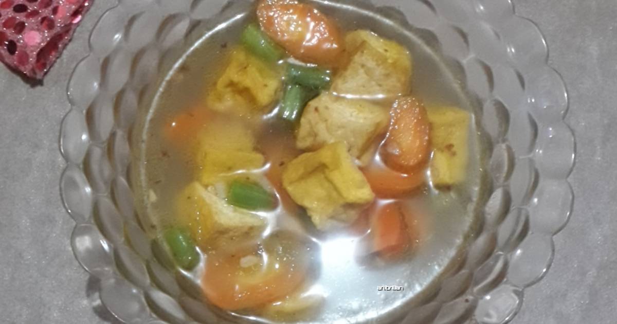 Resep Sop tahu kuning oleh Ani Brilian - Cookpad