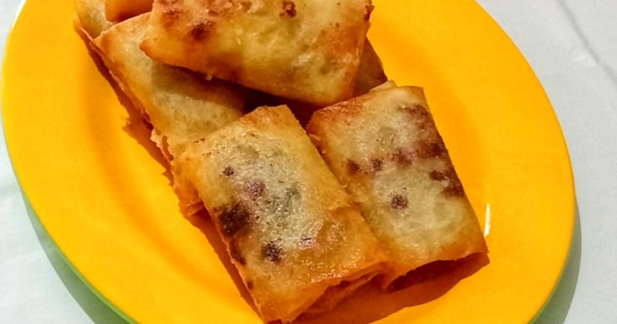 Resep Lumpia Isi Roti Tawar Bakar oleh Fitzaki Kitchen - Cookpad