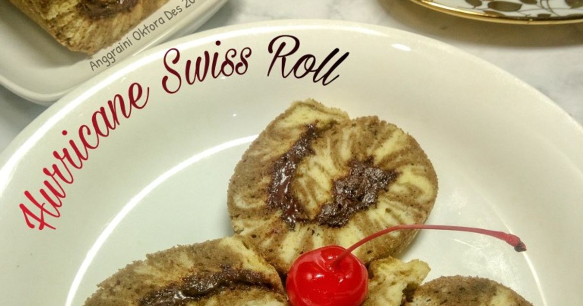Resep Hurricane Swiss Roll oleh Anggraini Oktora - Cookpad
