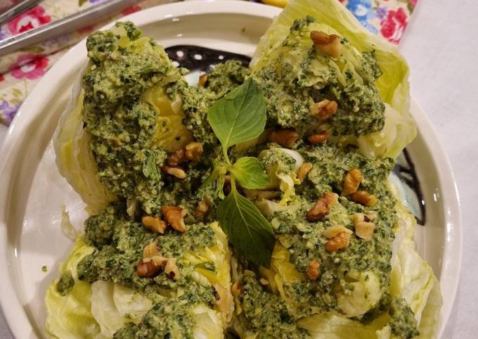 طرز تهیه سالاد کاهو رستورانی با سس مخصوصآنتراکت ساده و خوشمزه توسط نیره اعظم زنجانی کوکپد