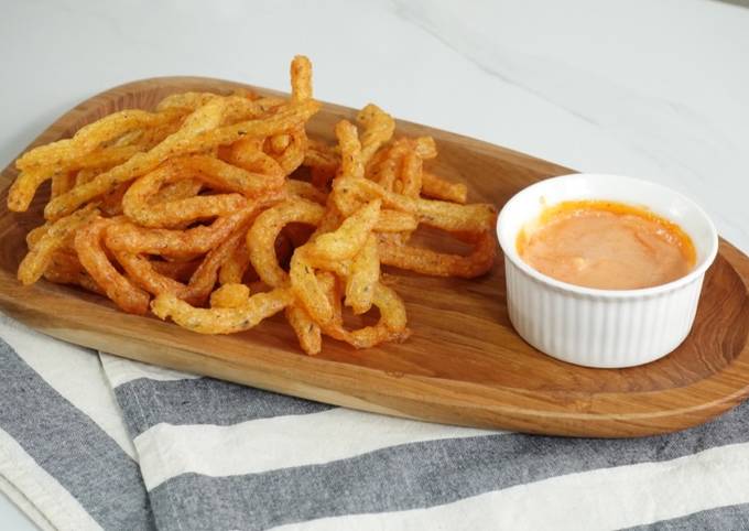 Resep Potato Churros oleh Belanja Dapur Official - Cookpad