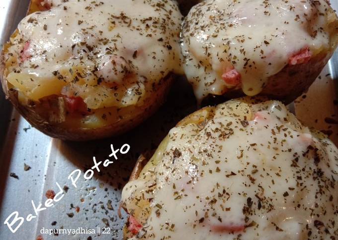 Resep Baked Potato oleh Dhisa Tri Nursia - Cookpad