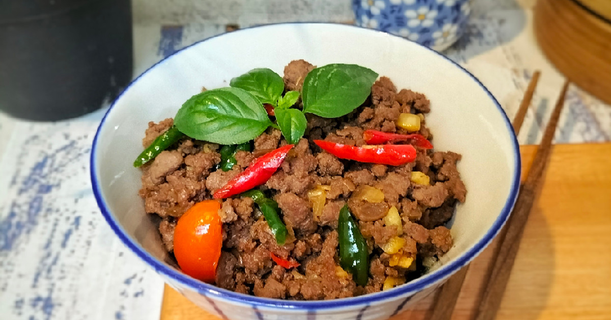 Resep Daging Sapi Cincang Masak Tauco oleh Yugi - Cookpad