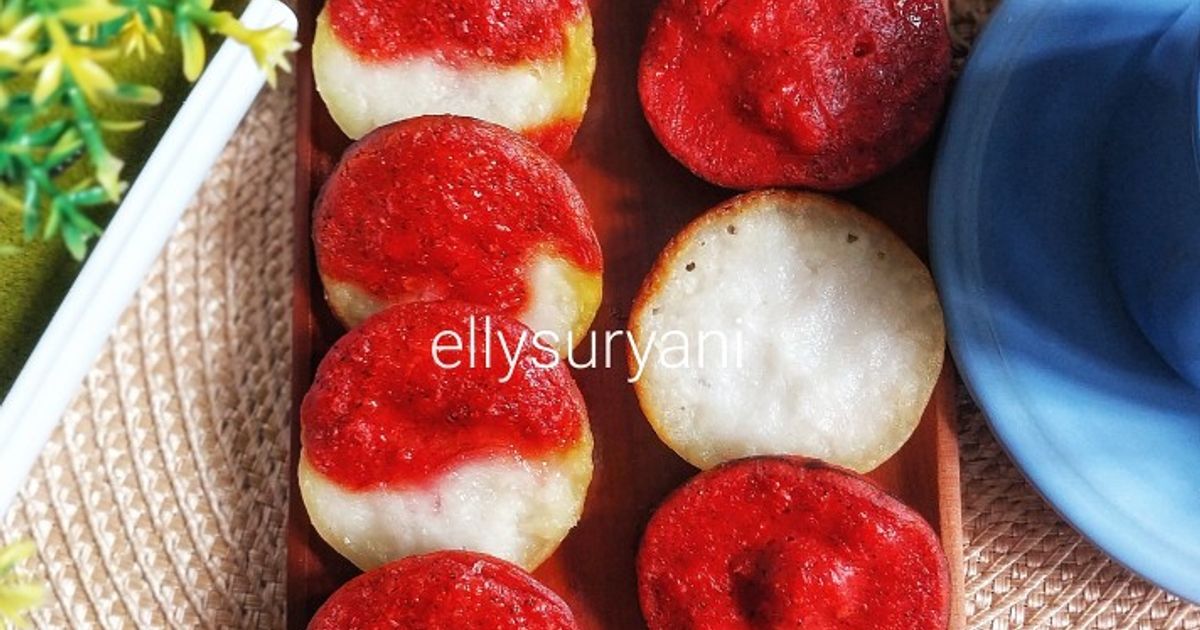 Resep Bandros Aka Gunjing Palembang Merah Putih oleh Elly Suryani - Cookpad