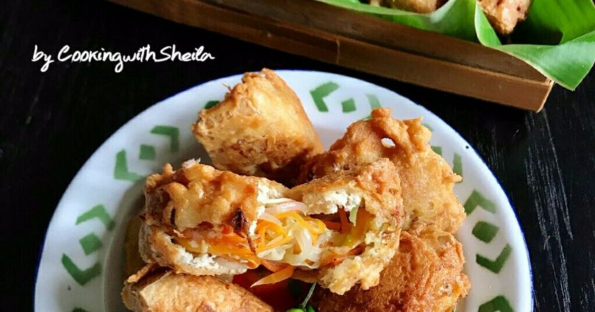 Resep Tahu Isi Sayur Crispy oleh Cooking with Sheila - Cookpad