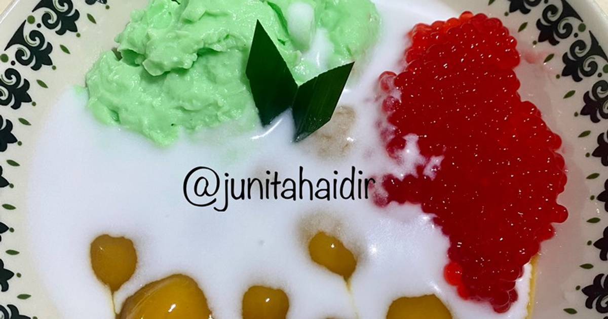 Resep Bubur sumsum mutiara / bubur srintil oleh Junita Haidir - Cookpad