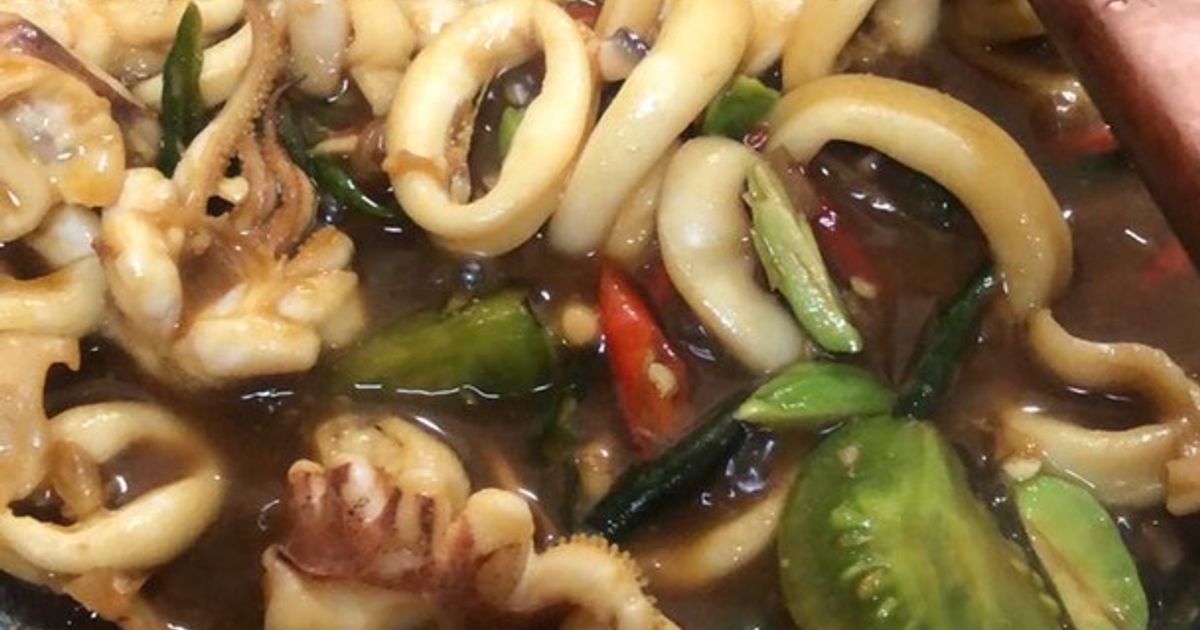 Resep Ongseng Cumi Kecap Pedas oleh yuu - Cookpad