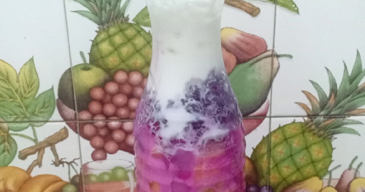 Resep es buah susu yakult rumahan enak dan mudah - Cookpad