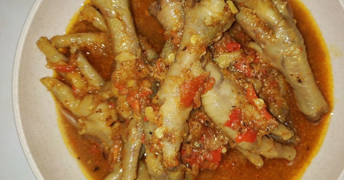 Resep ceker pedas mercon jualan rumahan enak dan mudah - Cookpad