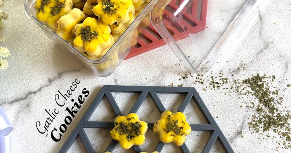 Resep Garlic Cheese Cookies oleh Rena Andini - Cookpad