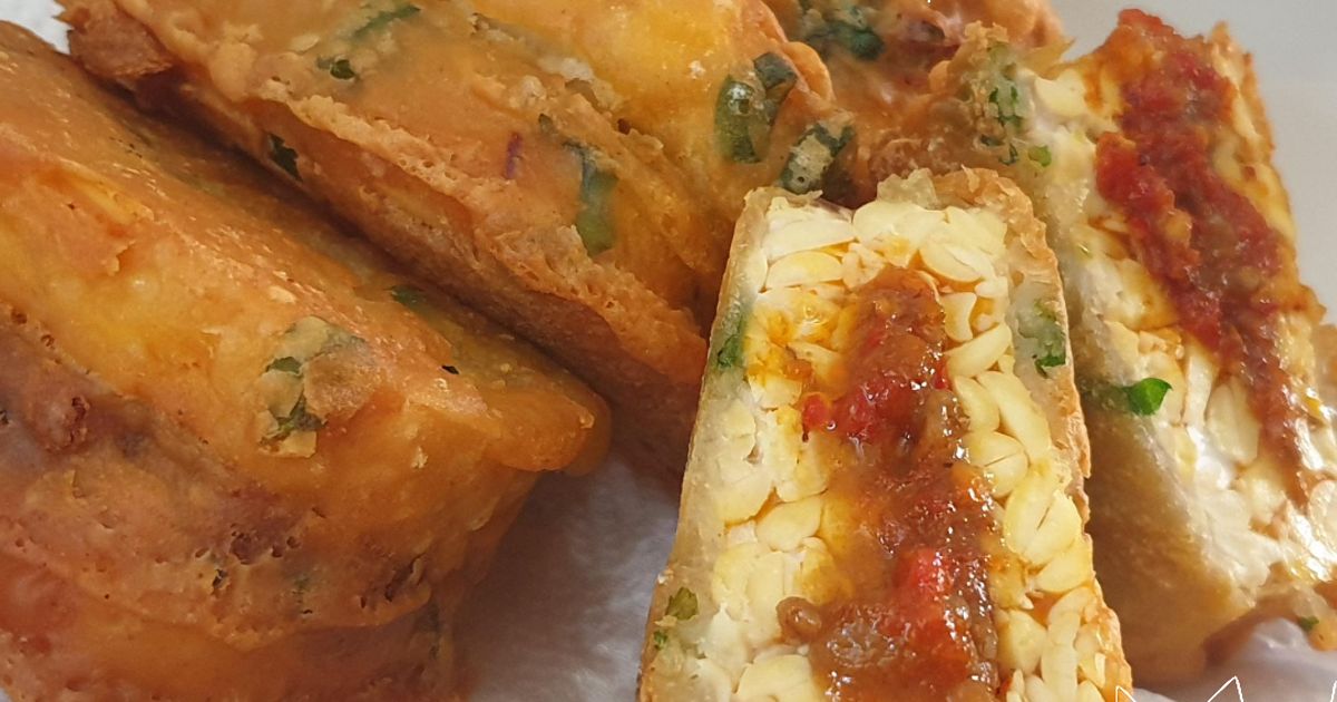 Resep Tempe Jeletot / Tempe Mercon / Tempe Melet Isi Pedas oleh @Dapoer ...