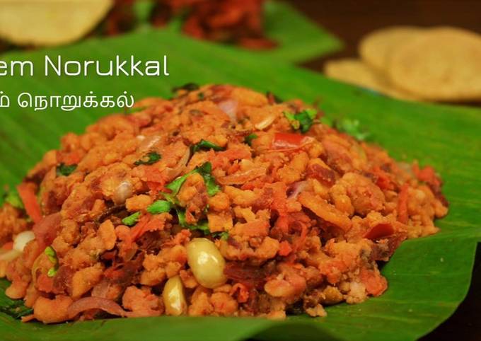 Salem special norukkal Recipe by Thattukadai Channel - Cookpad