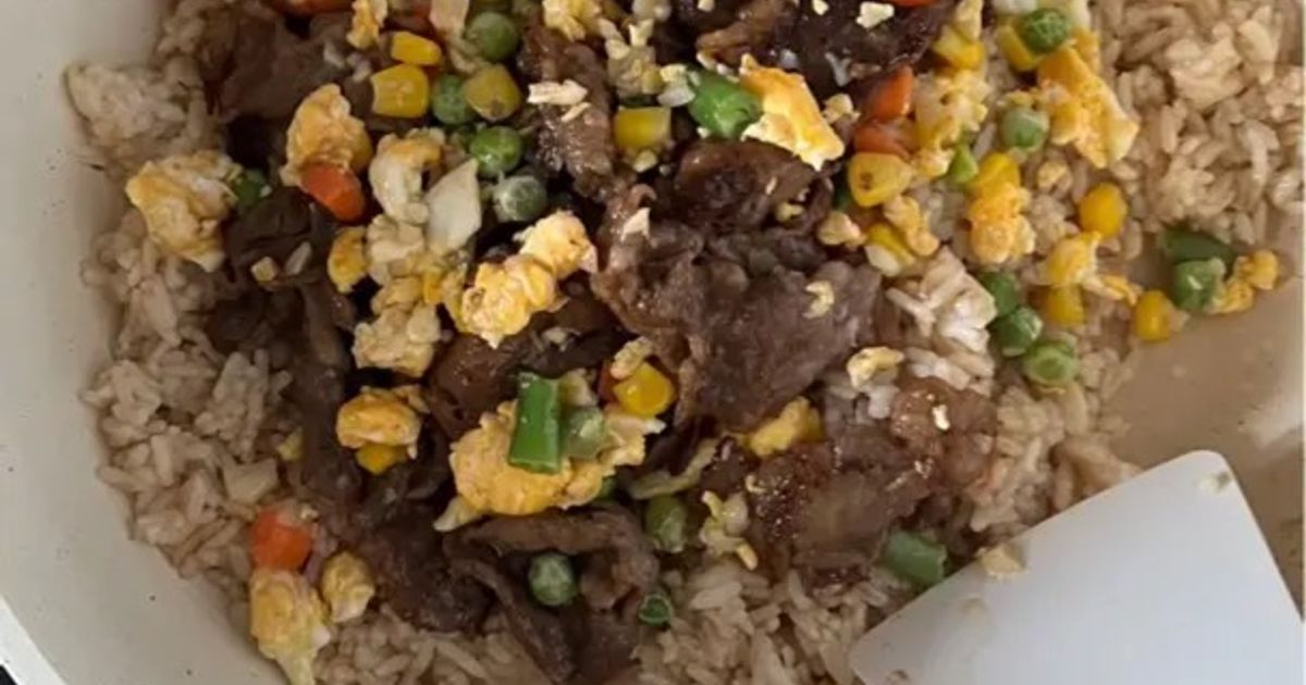 Resep nasi goreng daging slice rumahan enak dan mudah - Cookpad