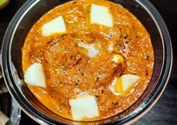 Restaurant Style Cheese Paneer Butter Masala Recipe by Vyanjan By Kshma ...