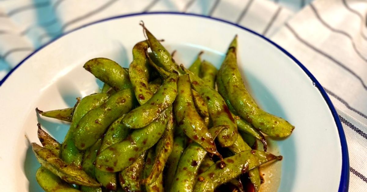 Edamame Picante Con Soja En Airfryer Receta de Irene-Guirao- Cookpad