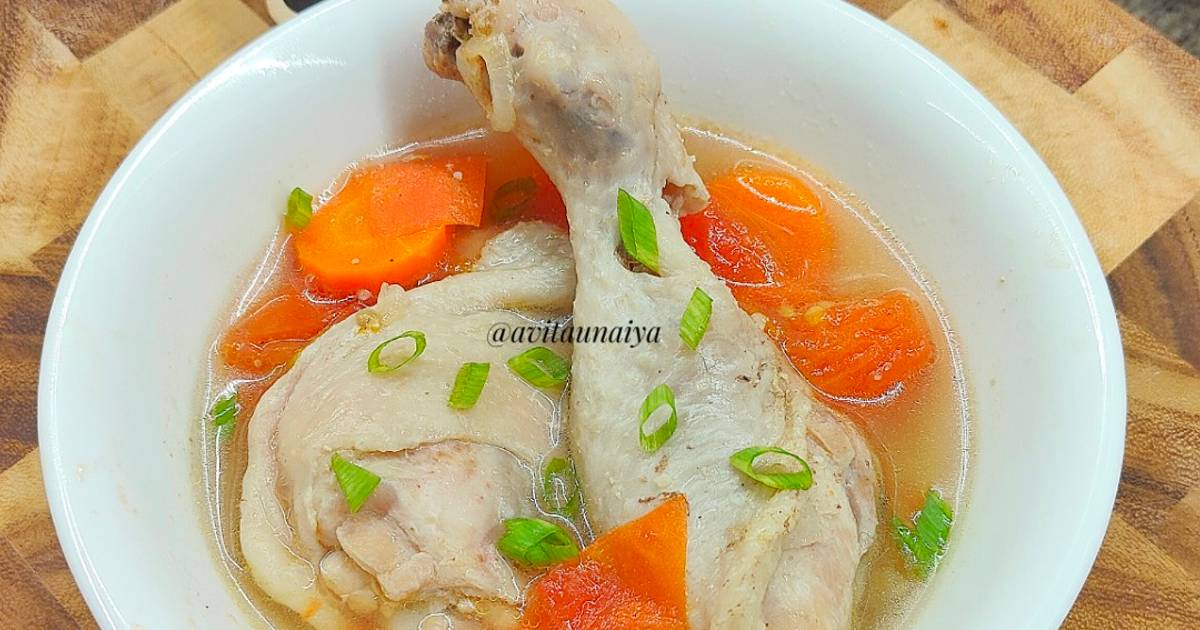 222 resep soup kaldu ayam enak dan mudah - Cookpad