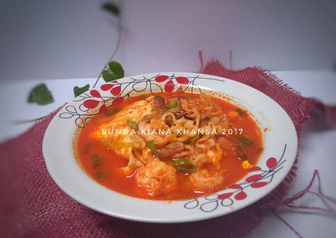 Resep Mi Jawa Kuah Pedas oleh Bunda Kiana Khansa - Cookpad