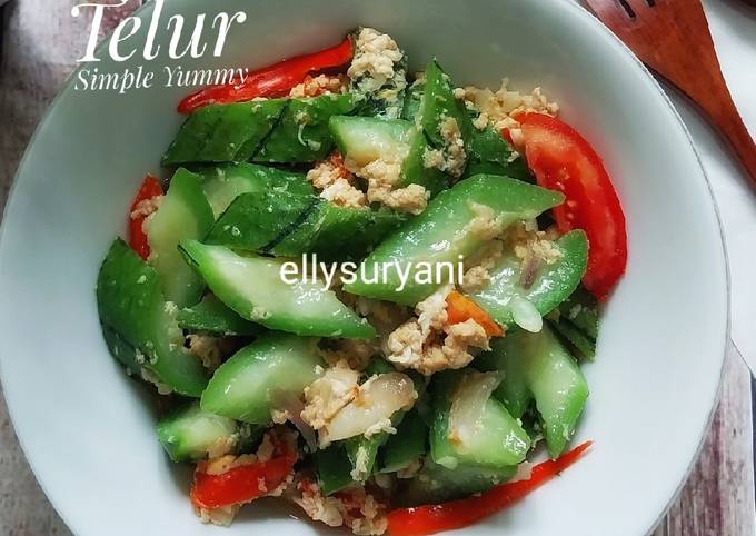 Resep Tumis Blustru-Telur Praktis dan Yummy oleh Elly Suryani - Cookpad