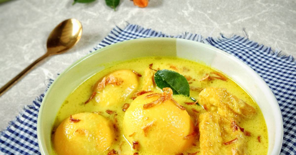 Resep Opor Kuning Telur Tahu oleh Sari Utami Kimdonghwa - Cookpad