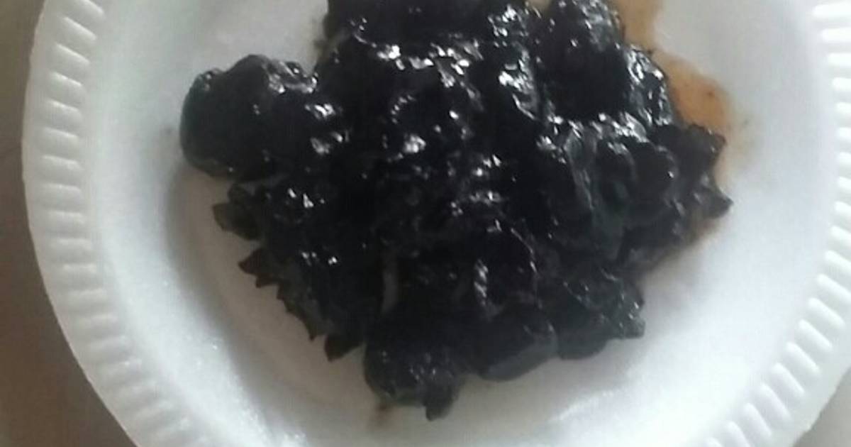 Dulce de pechiche Receta de Tania Meza Vera- Cookpad