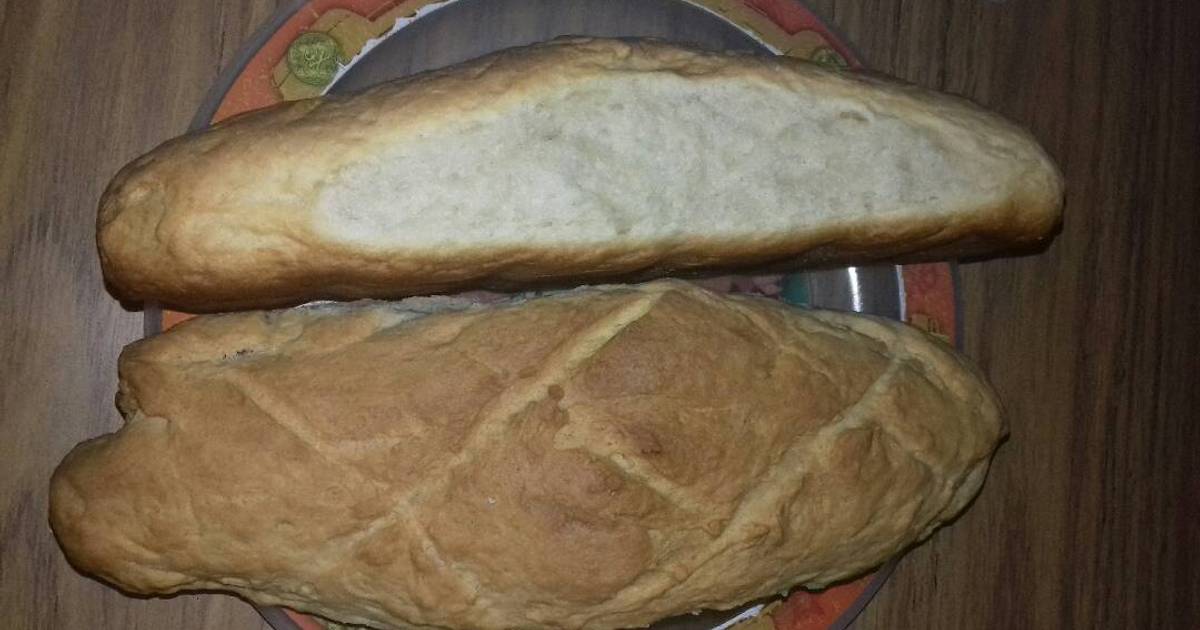 Pan casero con grasa Receta de Shaa Mii- Cookpad