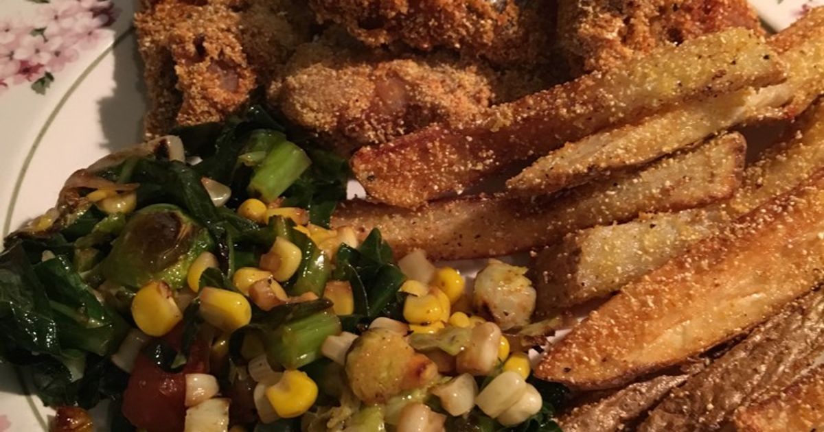 Sautéed Collard Greens, Brussel Sprouts And Corn Recipe By Swimmerjs