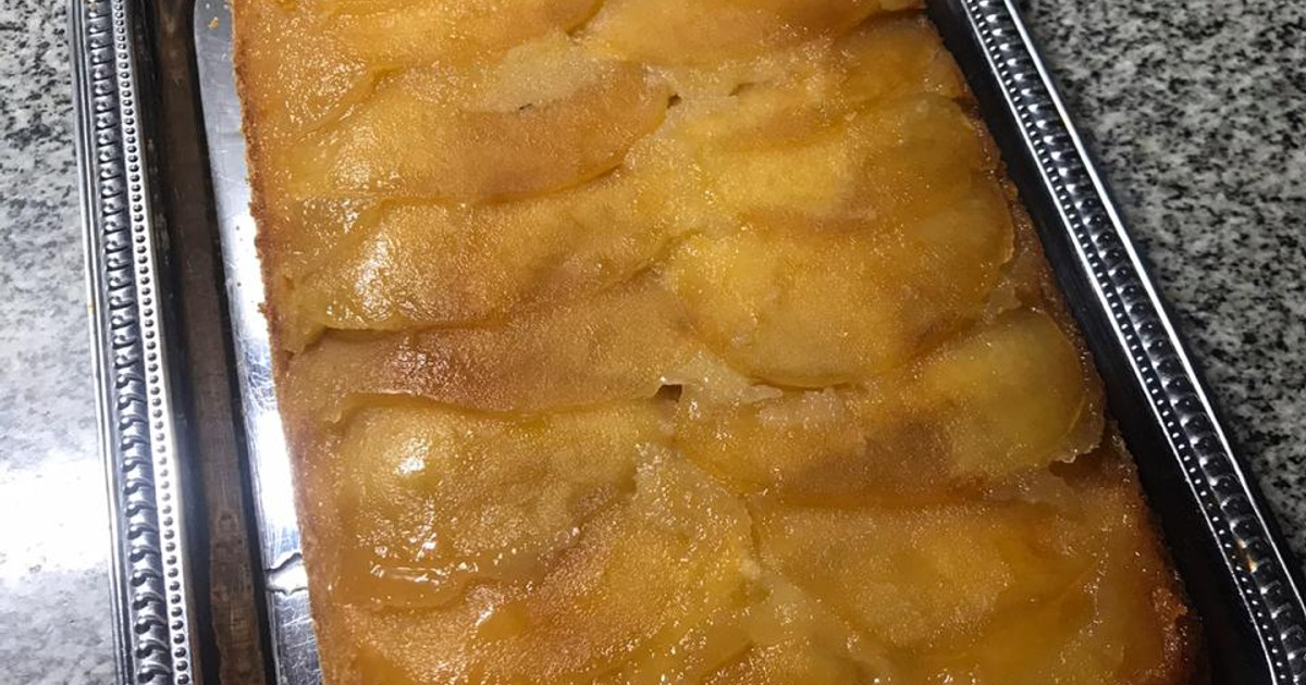 Torta Invertida De Manzana 🍎👌 Receta de Ariana - Cookpad