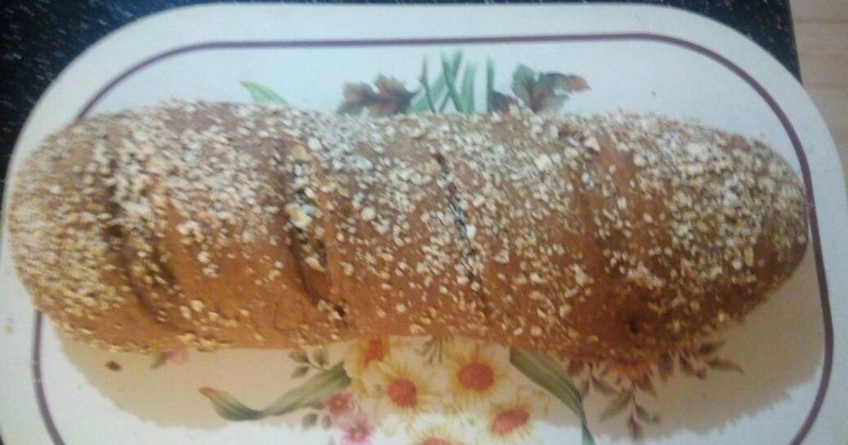 Pan integral de avena con papelón (piloncillo, panela) Receta de Gloria ...