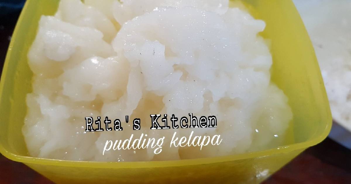 Resep 20.Pudding kelapa oleh Rita Kitchen - Cookpad