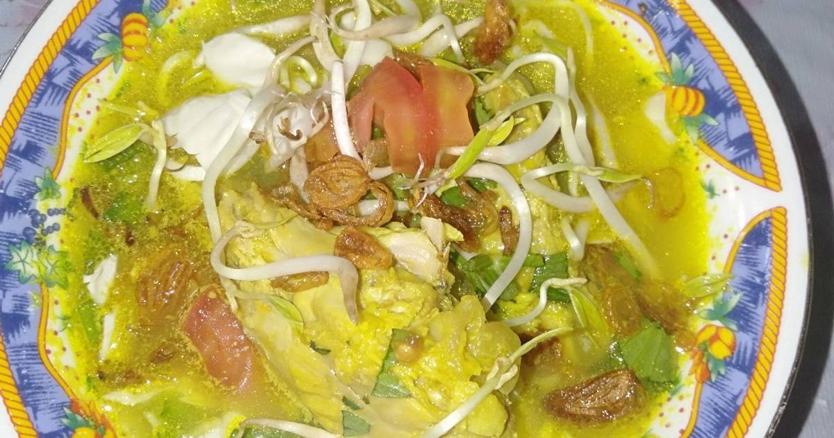Resep Soto Ayam Kuning oleh Has Tuti - Cookpad