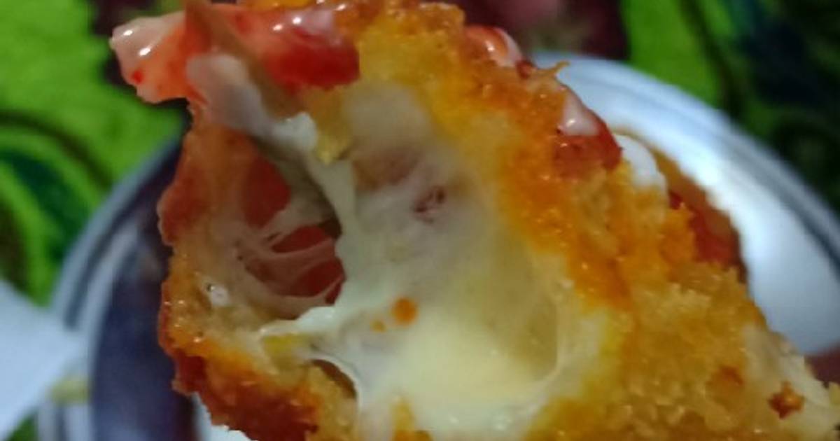 Resep Corn dog mozarella rumahan oleh Lucky Christiany - Cookpad