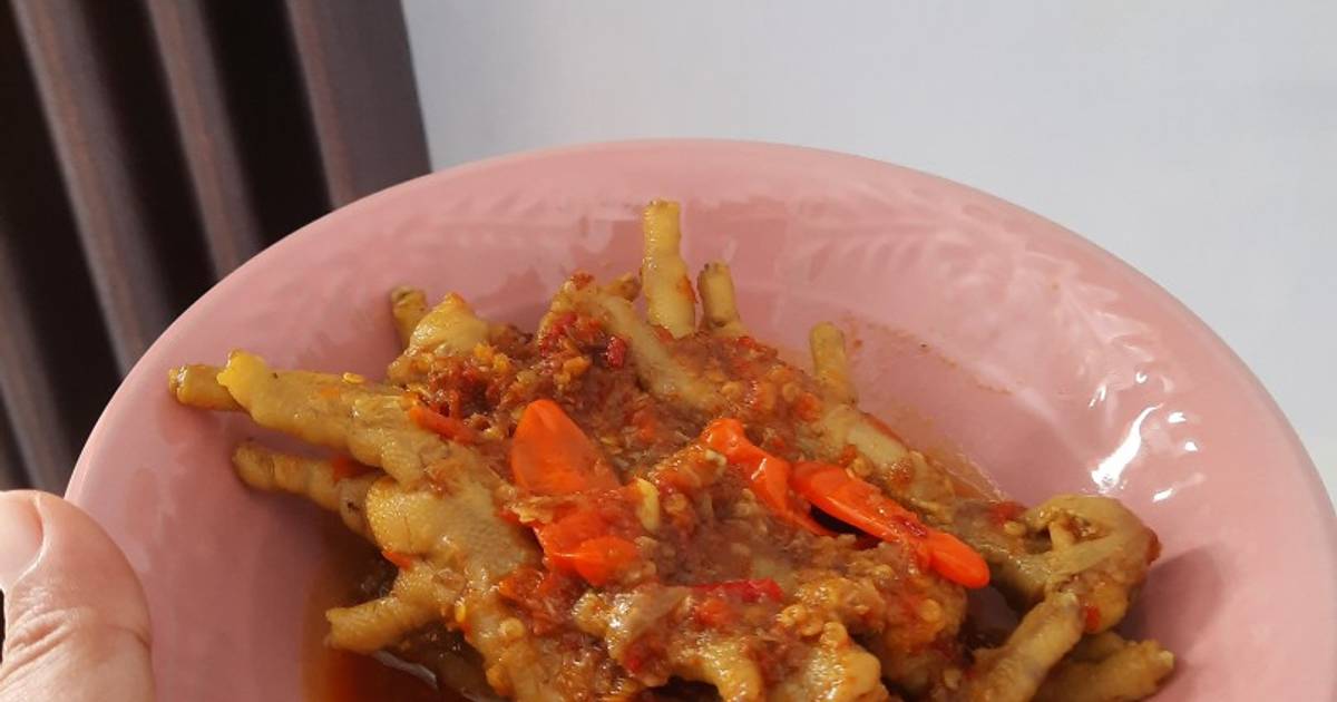Resep Ceker Mercon Pedas & Simpel yang Bikin Nagih!