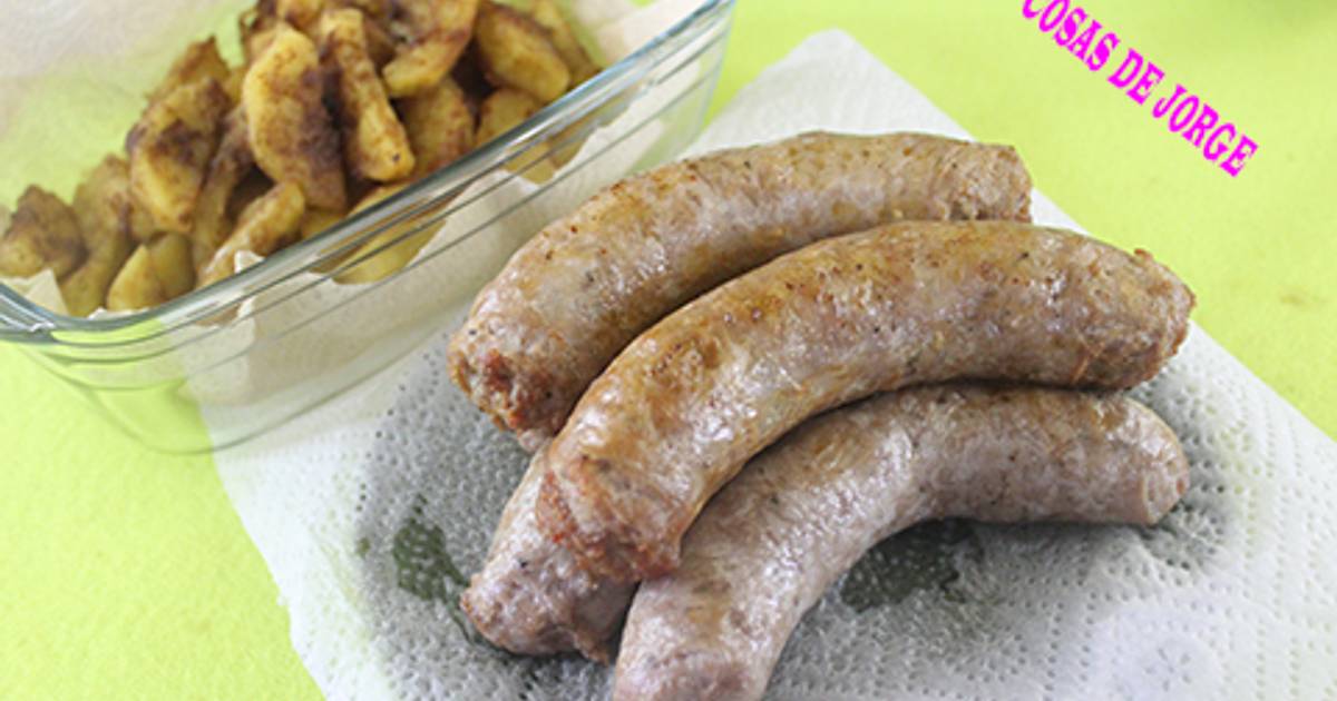 Longaniza de cerdo fritas - 542 recetas caseras- Cookpad