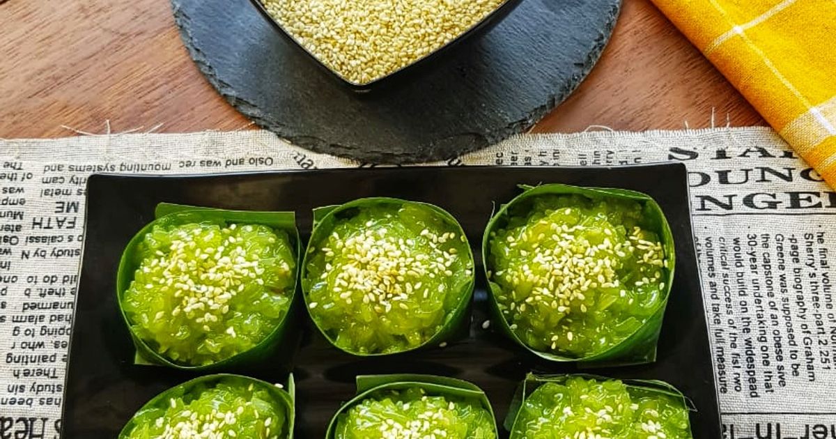 Resep Khao Niew Kaew (Sweet Shiny Coconut Sticky Rice) oleh anissa ...