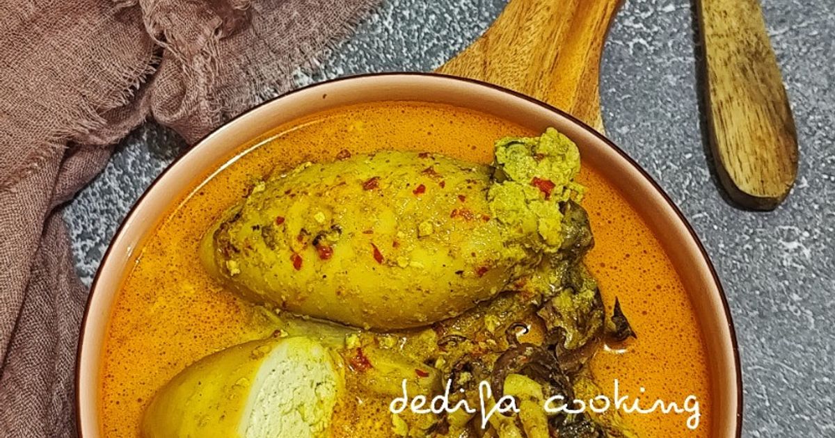 Resep 575. Gulai Cumi Isi Tahu Telur oleh Dedifa.Cooking - Cookpad