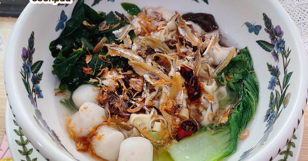 Resipi 👩‍🍳Pan Mee Soup oleh Mahadiah - Cookpad