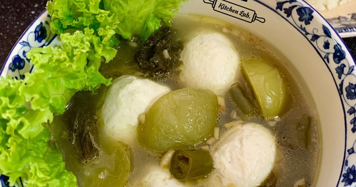 Resep Sop Bola Ikan oleh Kitchen Lab - Cookpad