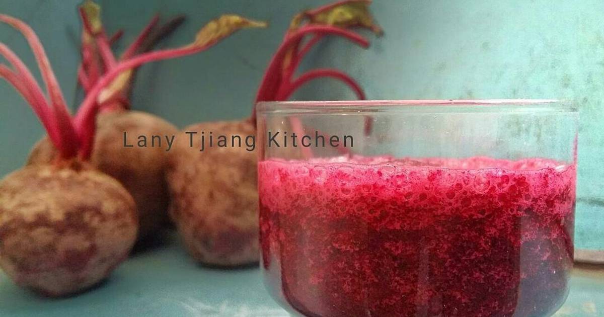 Resep Jus Buah Bit (juice bit) by Lany Tjiang Kitchen oleh LanyTjiang ...