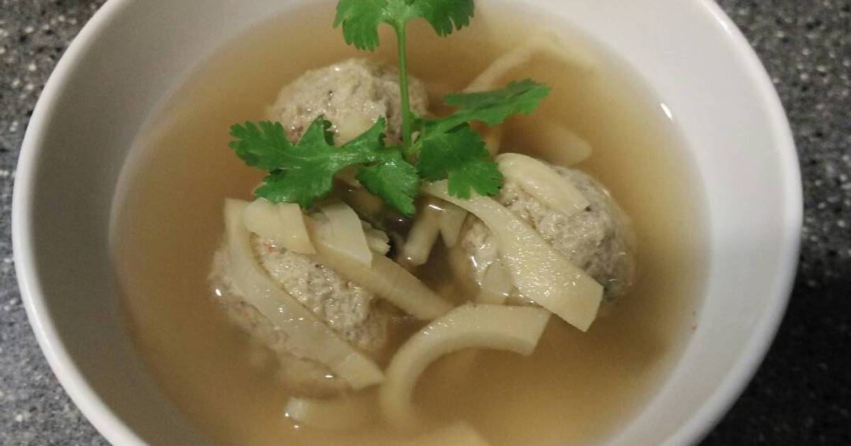 2 resep sup bakso seafood dan rebung enak dan mudah - Cookpad
