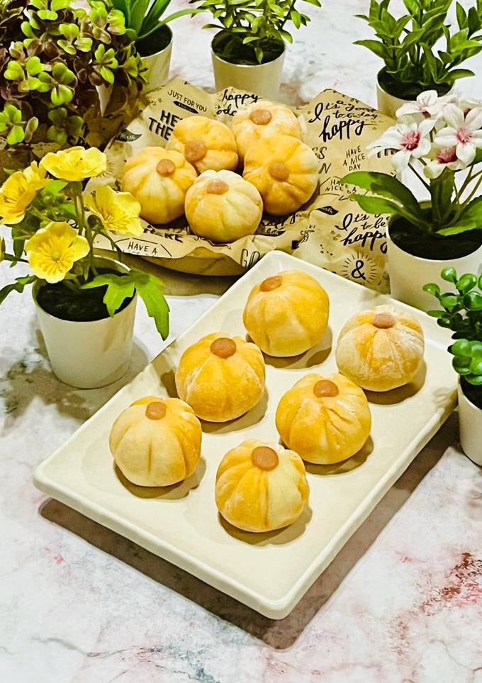 Resep 401. Snow Skin Mooncake With CUSTARD Filling (Tanpa Cetakan) oleh ...