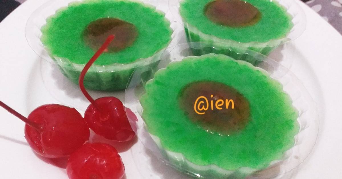 21 resep pudding tape ketan hijau cup enak dan mudah - Cookpad
