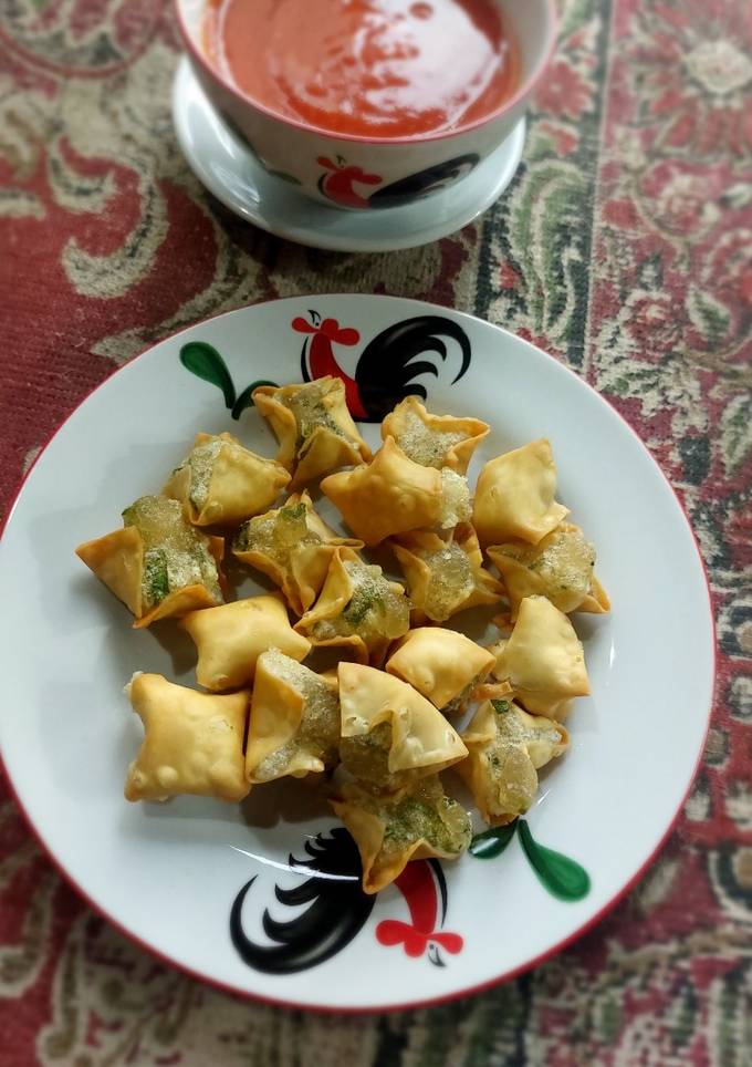 Resep Pangsit Aci Mini oleh Indah Saraswati - Cookpad