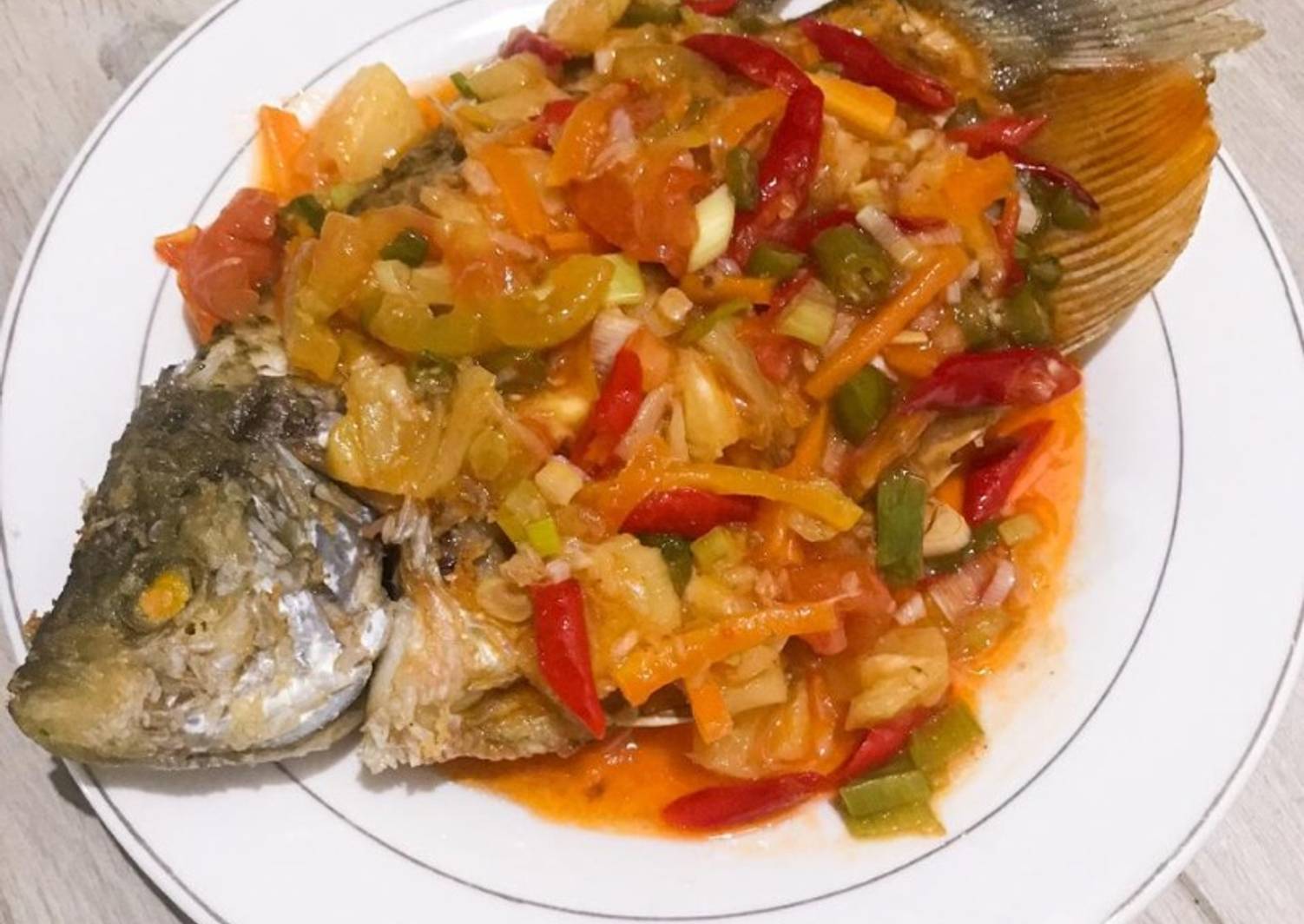 Resep 10 Gurame Asam Manis Oleh Fauziahafifathuzahwa Cookpad