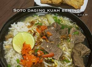 Resep Soto Daging Lezat dengan Kuah Bening & Santan: Mudah & Simpel!