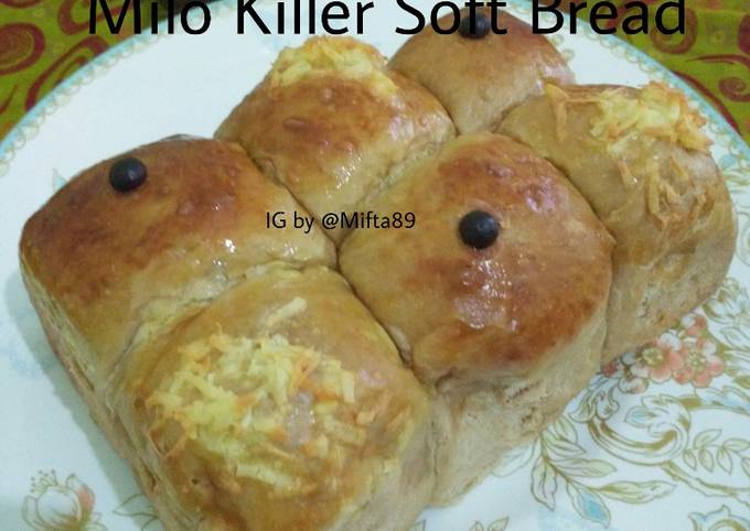 Resep Milo Killer Soft Bread oleh Miftakhul Muslikhah Z - Cookpad