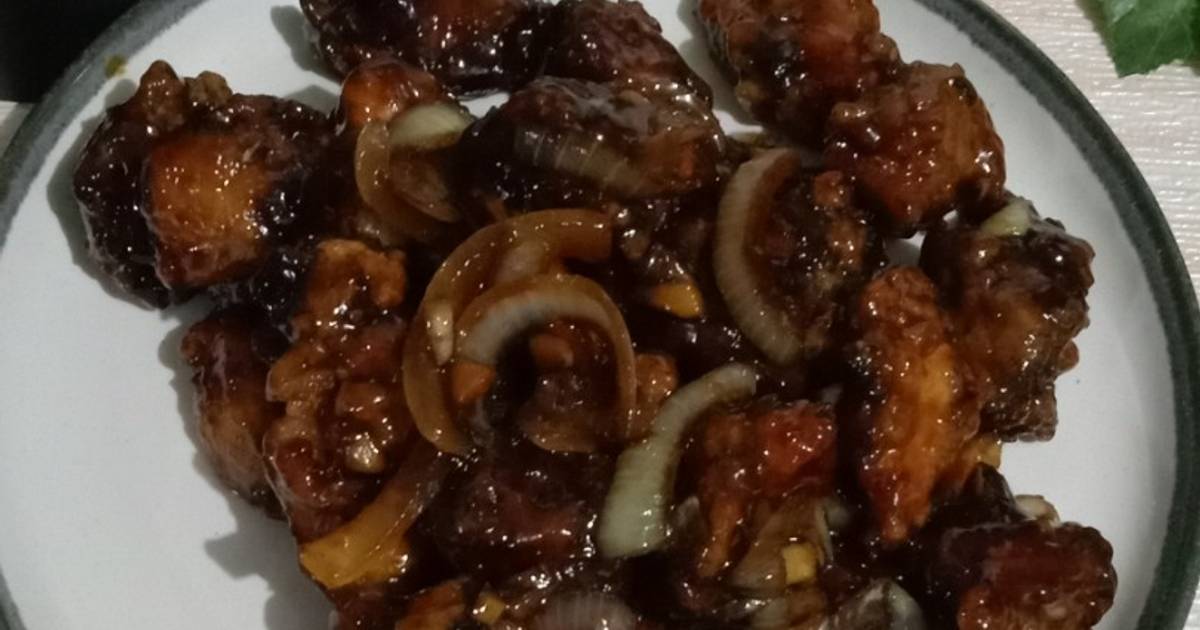 Resep Ayam kecap saos tiram oleh Ratna Rasuan - Cookpad