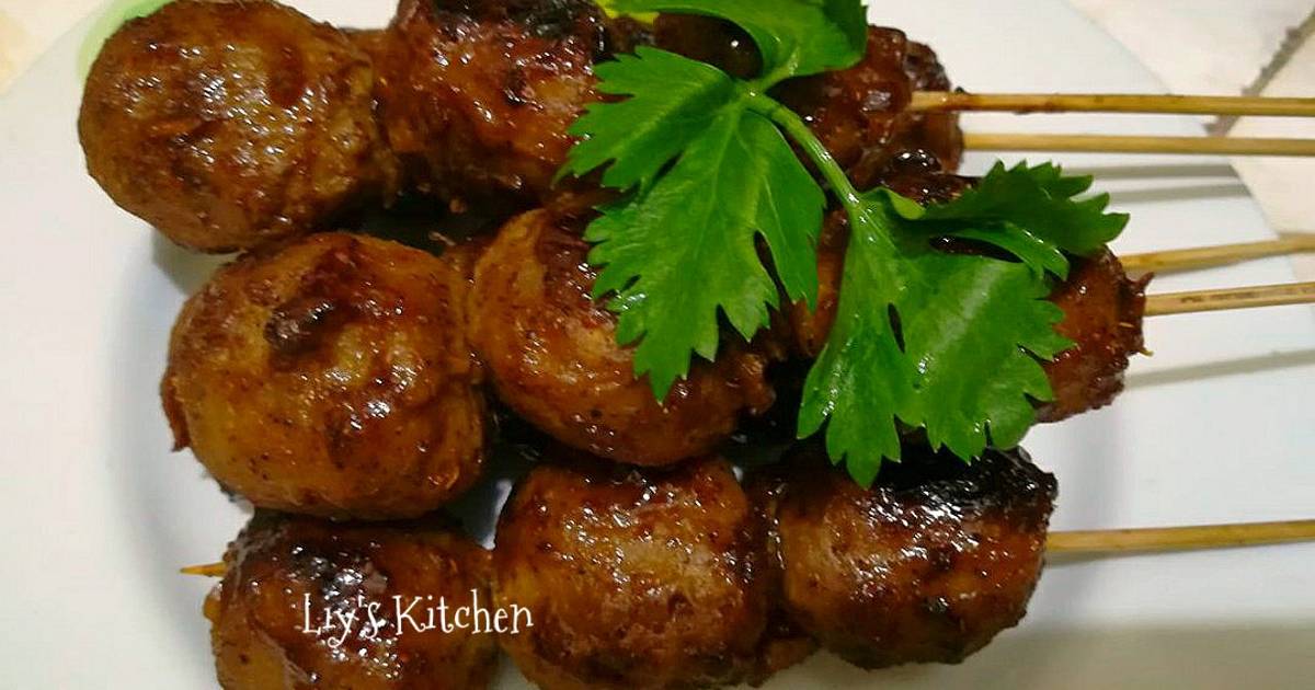 Resep Bakso bakar pedas oleh Maulia Dwiyani - Cookpad