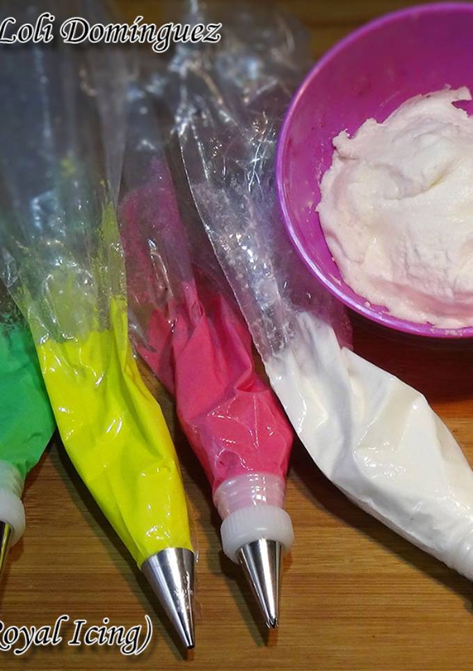 Glasé Real (Royal Icing) para decorar Receta de lolidominguezjimenez ...