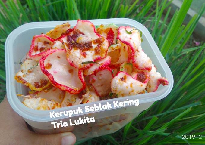 Resep Kerupuk Seblak Kering oleh Tria Lukita - Cookpad