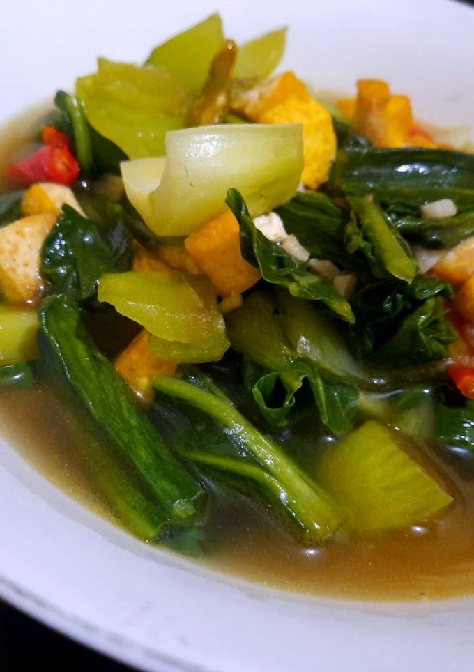 Resep Tumis Pakcoy dan tahu bawang putih oleh Susukhandayani - Cookpad